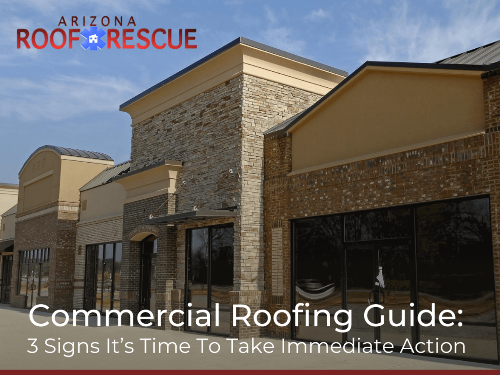 3 Signs It’s Time to Consider a Commercial Roof Repair